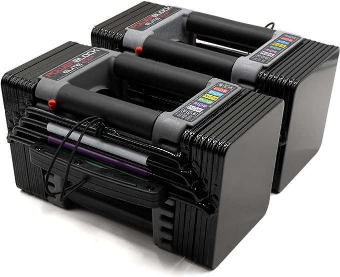 “Unlock Your Strength: The PowerBlock Elite EXP Adjustable Dumbbells ...